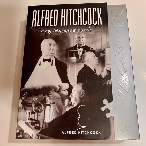 Bepuzzled | Games | Alfred Hitchcock A Mystery Jigsaw Puzzle 00 Pieces ...